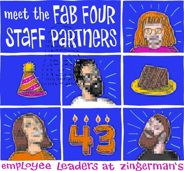 Meet the Fab Four Staff Partners - Zingerman's Community of Businesses